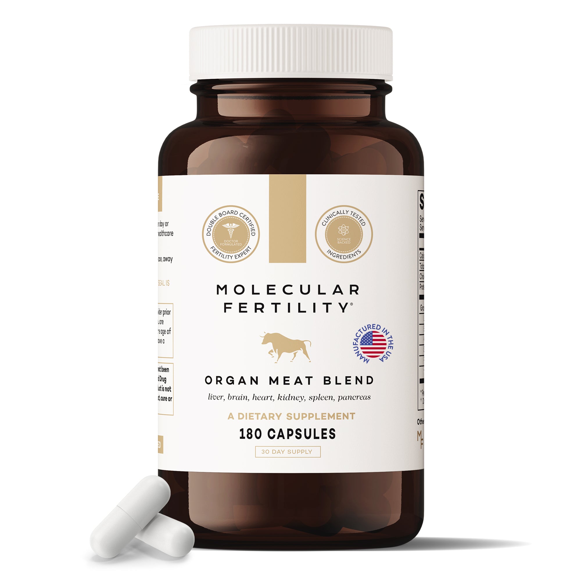 Organ Meat Blend Fertility Supplement for Women & Men - Healthy Hormon ...